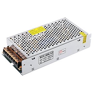 BTF-LIGHTING AC100-240V to DC12V16.5A Max198W Switching Power Supply Device Transformer Adapter Converter for LED Strip Module,CCTV Camera,Security System,Radio,Cats