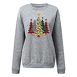 Hoodies for Women Plus Size, Halloween Skeleton Loose Ladies Tops and Blouses 3/4 Sleeve Maternity Long Sleeve Crew Neck Athletic Jackets Lightweight Hoodies for Women Red