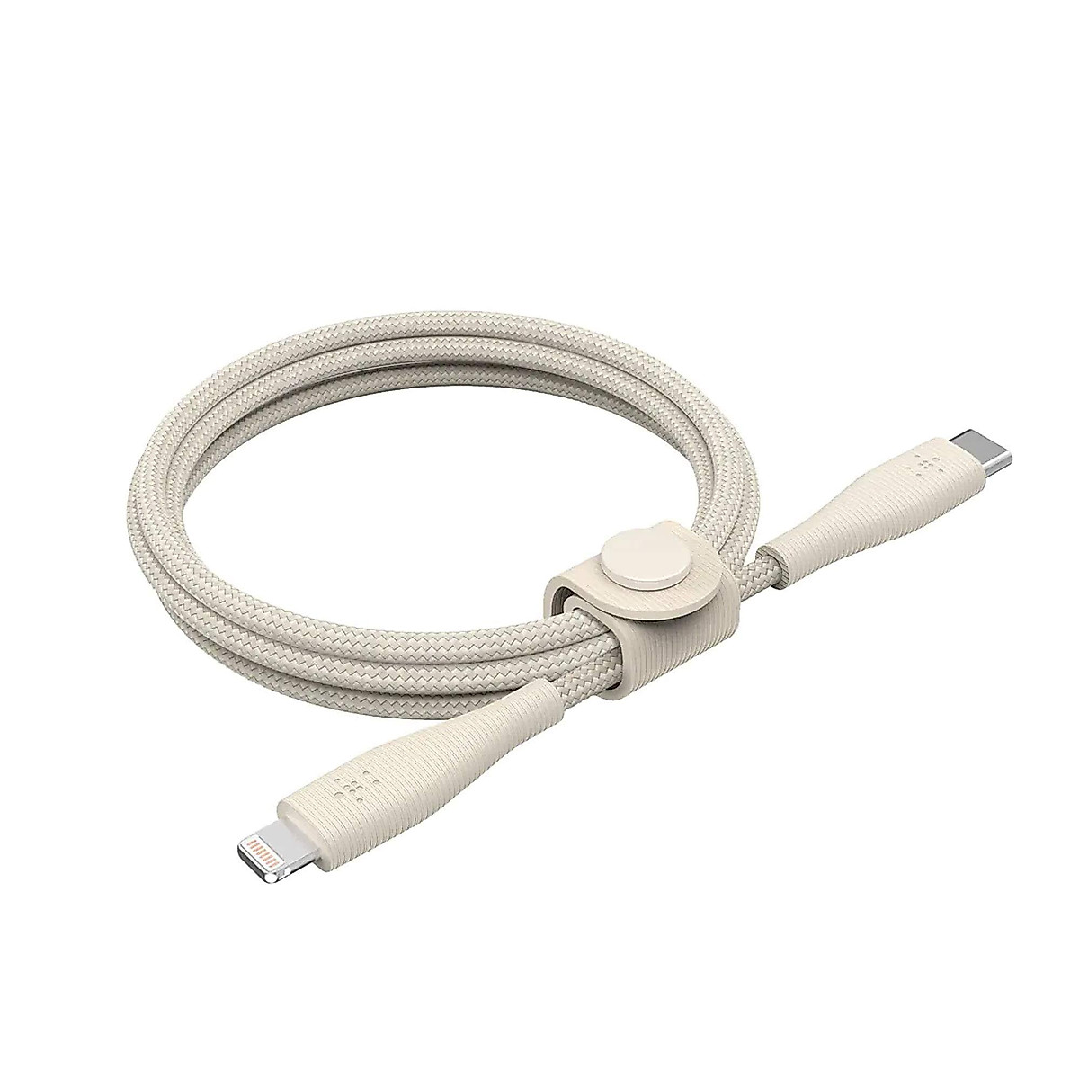 Belkin Braided USB-C to Lightning Cable - 1.5m (5ft Fast Charging iPhone USB-C Cable for iPhone 13,12,11, 11 Pro, 11 Pro Max, XS, XS Max, XR, X, MacBook, iPad and More, Apple MFi-Certified)