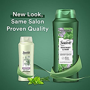 Suave Professionals Invigorating Conditioner for Dry, Damaged Hair Rosemary and Mint Paraben-free and Dye-free Deep Hair 28 oz