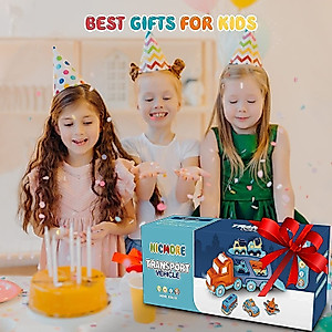 Nicmore Toys for 1 2 3 4 5 6 Year Old Boys, Kids Toys Car for Girls Boys Toddlers, Transport Carrier Truck for Age 3-9 Boys Party Christmas Festival Gifts for Boys Toddler Toys Age 2-4