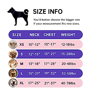 IVY&LANE No Pull Dog Harness for Small Dogs, Dog Vest Harness with Leash, Safety Belt and Storage Strap, Fully Adjustable Harness, 360° Reflective Strip, Soft Handle (Purple, S)