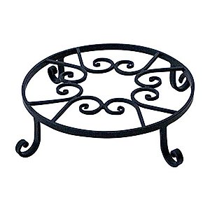 POT TRIVET BLACK 10" by PANACEA PRODUCTS MfrPartNo 89165