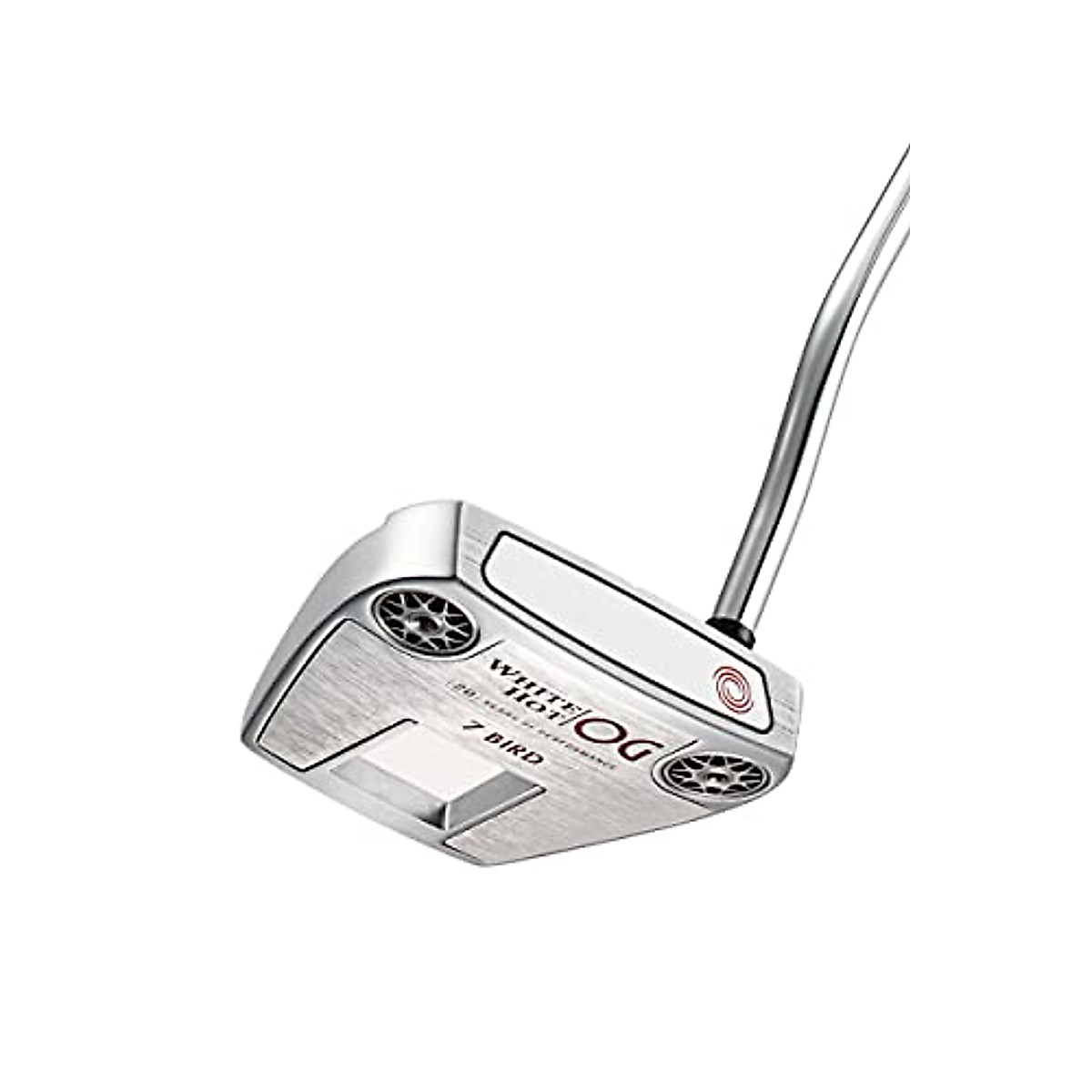 Odyssey Right Hand Putter White HOT OG #7 Bird Double Vent (Mallet Type, 33 Inches, Steel) Men's
