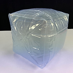 i-Scream Customizable Dice - Giant Dice, 10 Inch Inflatable Dice Jumbo, Easy Storage, Large Pocket, PVC Material, Great for Games, School PE/Classroom Activities, Church Events and Kid's Parties,1pc