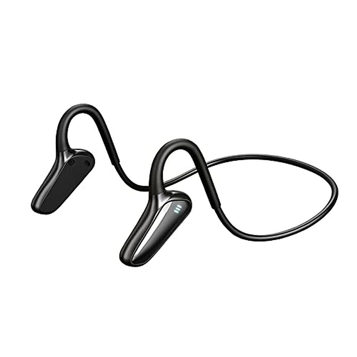 JussXper Open Bluetooth Bone Conduction Sports Headset - Sweat-Proof and Drop-Proof, Lightweight and Comfortable, Sports and Running Wireless Headset - no Damage to The Eardrum, Long Battery Life.