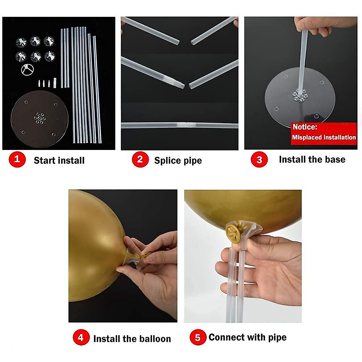 Graduation Decorations Maroon Gold 2024/Burgundy Gold Graduation Decorations ASU FSU/Burgundy Gold Balloons/Burgundy Birthday Decorations 2 Burgundy Table Centerpiece Balloon Stand Kits