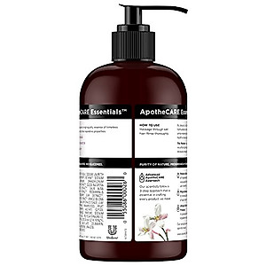 ApotheCARE Essentials The Mender Damaged Hair Repair Shampoo, Coconut Milk, White Jasmine, Vitamin E, 12 oz