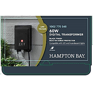 Hampton Bay Low-Voltage 60-Watt Landscape Transformer