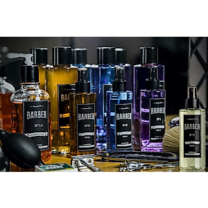 Marmara Barber Cologne - Best Choice of Modern Barbers and Traditional Shaving Fans (No 4 Green, 250ml x 2 Bottles)