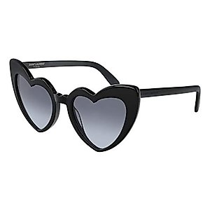Saint Laurent Woman Sunglasses Black Frame, Grey Lenses, 54MM