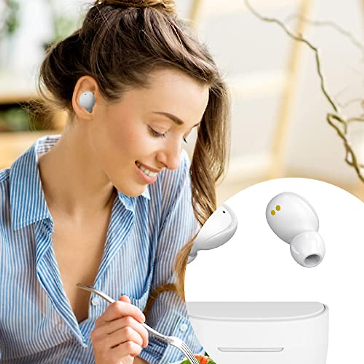 Xy-30 Ordinary Wireless Bluetooth Headset Bluetooth5.0 True Wireless Earbuds Charging Case Waterproof Earbuds Built-in Mic RV