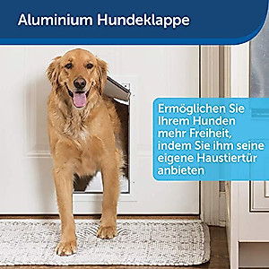 PetSafe, Staywell, Aluminium Pet Door, Large, Solid Design, Easy Install
