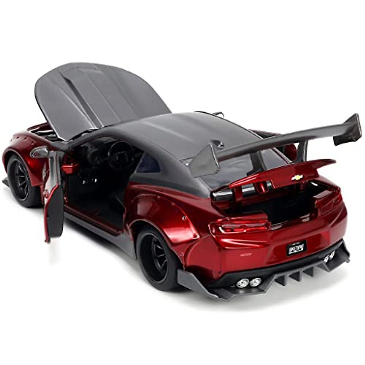 Jada Toys Big Time Muscle 1:24 2016 Chevy Camaro SS Widebody Die-cast Car, Toys for Kids and Adults