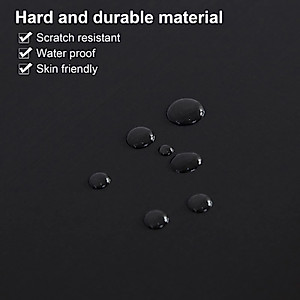 Soohow 3 Drawer File Cabinet Small Cabinet with Drawers, Wood Filing Cabinet Storage Cabinet with Drawers Wheels File Cabinets for Home Office Rolling File Cabinet for Under Desk Makeup Dresser Black