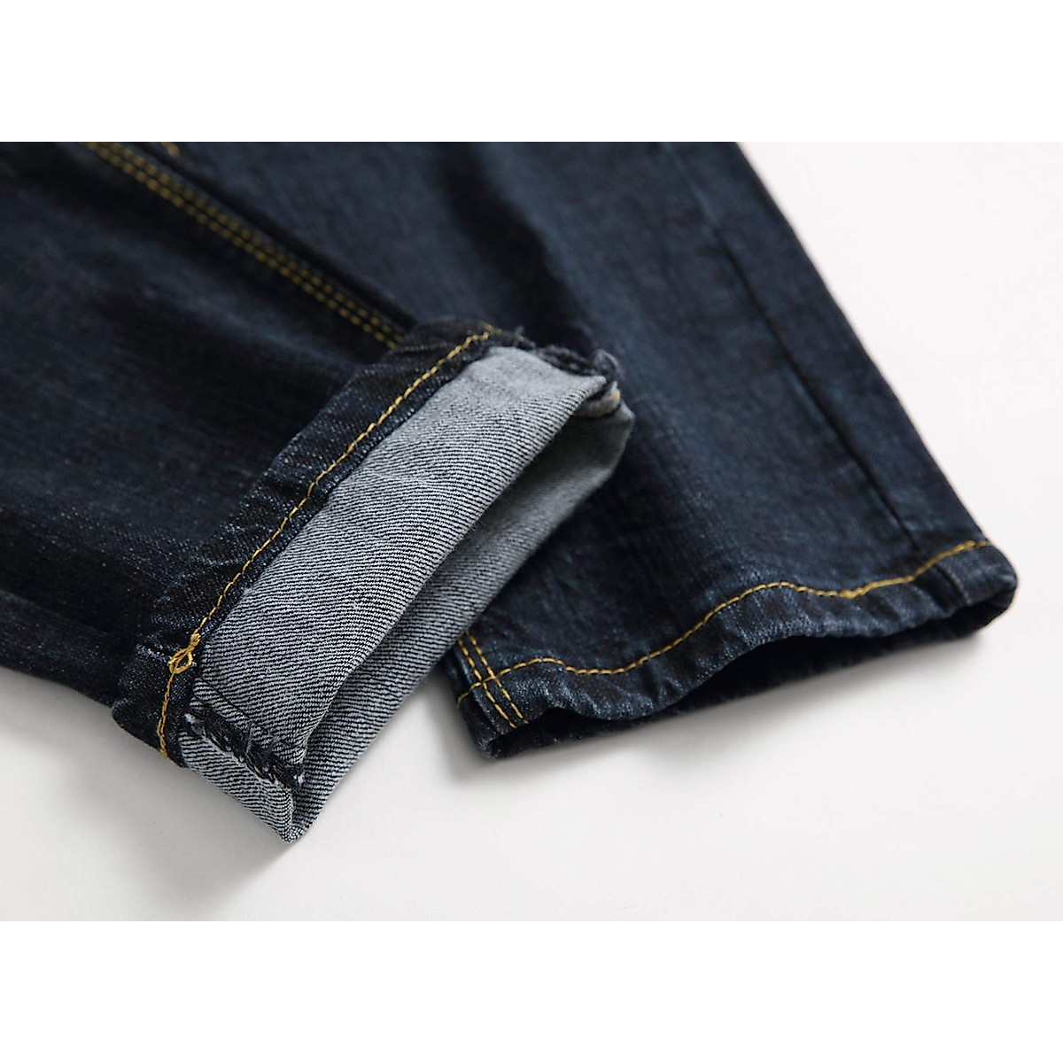 Men's Fashion Skinny Fit Ripped Distressed Stretch Comfy Washed Denim Jeans,553,36