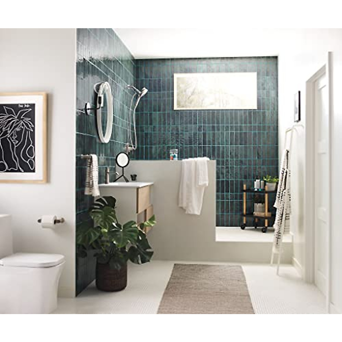 Moen IN208H2SRN Aromatherapy Handshower with INLY Shower Capsules, Spot Resist Brushed Nickel