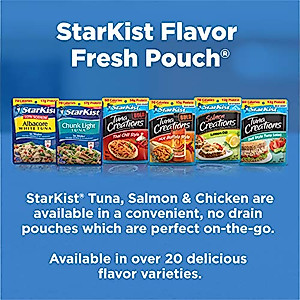 Starkist Wild Caught Albacore White Tuna In Water, 6.4 Oz Pouch