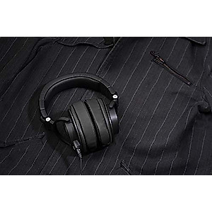 Brainwavz Replacement Earpads for ATH M50X, M50BT, Steelseries Arctis, Pro Wireless & Stealth 600, HyperX Cloud, AKG, SHURE, Philips & Many More Headphones, Memory Foam Ear Pad Cushions, Black Oval