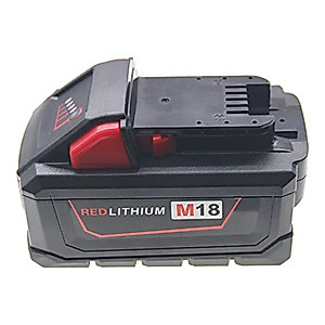 EMBRACESUN 8000mAh 21700 Rechargeable Battery Pack MIL18D3 Replacement for Mil Waukee 18V Battery M18B 48-11-1850 48-11-1830