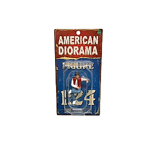 Adam Sitting Figurine for 1/24 Scale Models by American Diorama 23925