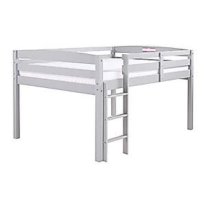 Concord Junior Loft Bed, Full, Grey