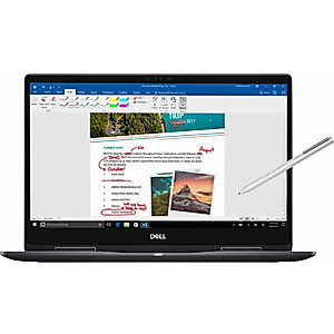 Dell - 2-in-1 15.6" 4K Ultra HD Touch-Screen Laptop - Intel Core i7 - 16GB Memory - NVIDIA GeForce MX130 - 256GB SSD - Abyss Black