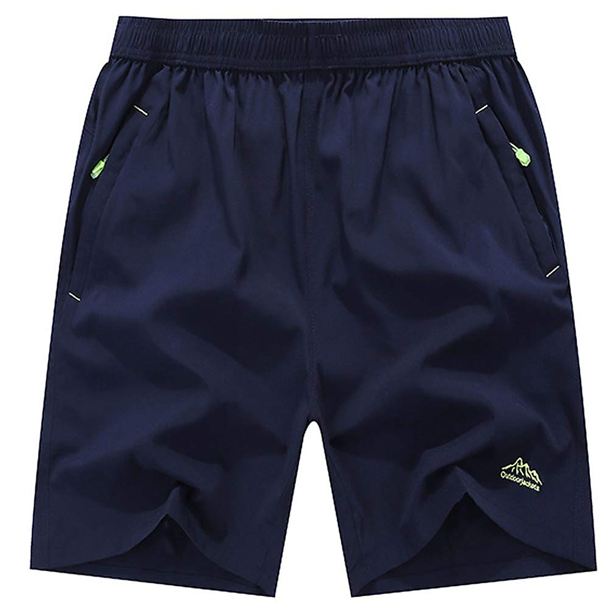 JINSHI Men's Outdoor Quick Dry Lightweight Sports Hiking, 02 Blue, Size Large