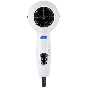 Hairdryer,Handheld,White,1600 Watts