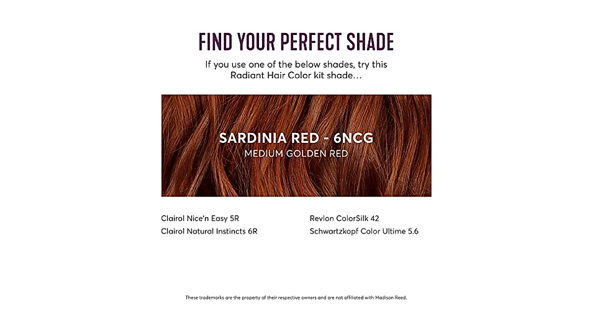 Madison Reed Radiant Hair Color Kit - Amaretto Red