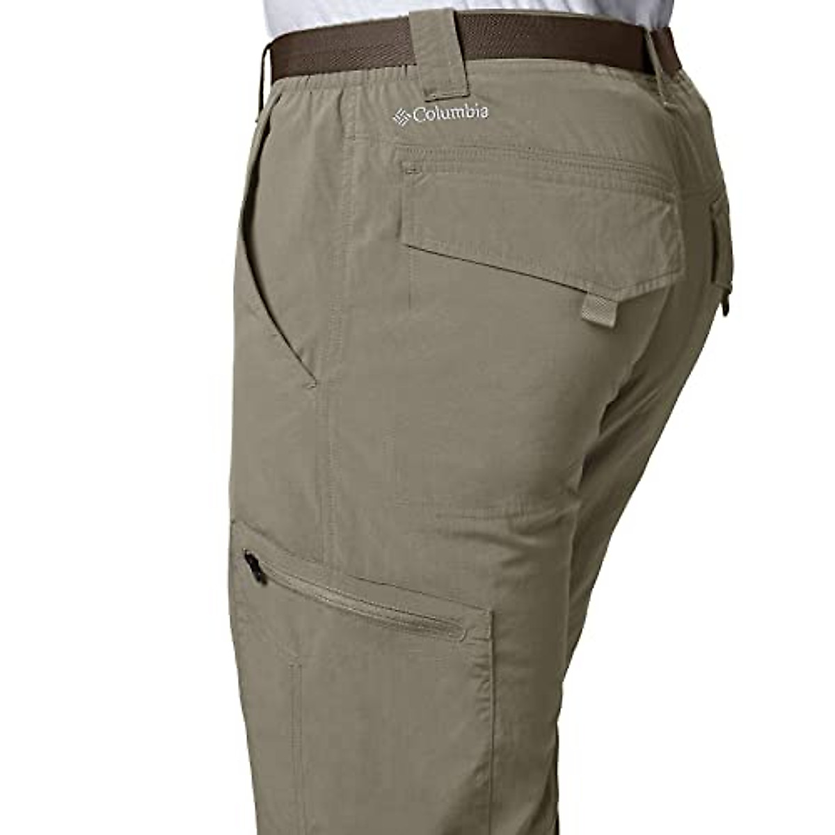 Columbia Men's Silver Ridge Cargo Pant, Tusk, 30W x 30L