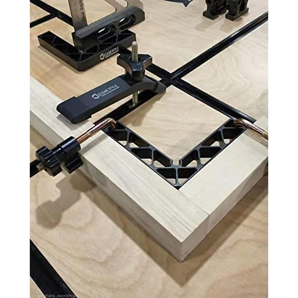 CLEAR STYLE T Track 4x48 Inch for Woodworking 2022 Double-Cut Jig Profile Universal T-Tracks with Predrilled Mounting Holes (48 Inch 4 Pack)