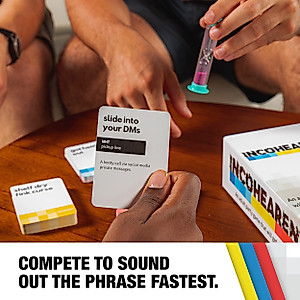 WHAT DO YOU MEME? Incohearent - The Party Game Where You Compete to Guess The Gibberish - Gifts for Party Hosts - Adult Card Games for Game Night