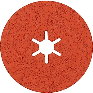 Bosch 25x EXPERT R782 Prisma Ceramic Fibre Discs (for Steel, Stainless steel sheets, Ø 100 mm, Grit 36, Professional Accessory Small Angle Grinder)