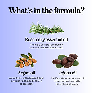 Biotin and Rosemary Shampoo for Thinning Hair - Sulfate Free Biotin Shampoo for Men with Hair Thickening Essential Oils - Deep Cleansing Volumizing Shampoo for Thin Hair with Zinc and Tea Tree Oil