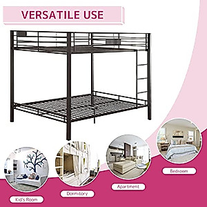 ACME FURNITURE Kaleb Queen/Queen Bunk Bed - 38015 - Sandy Black