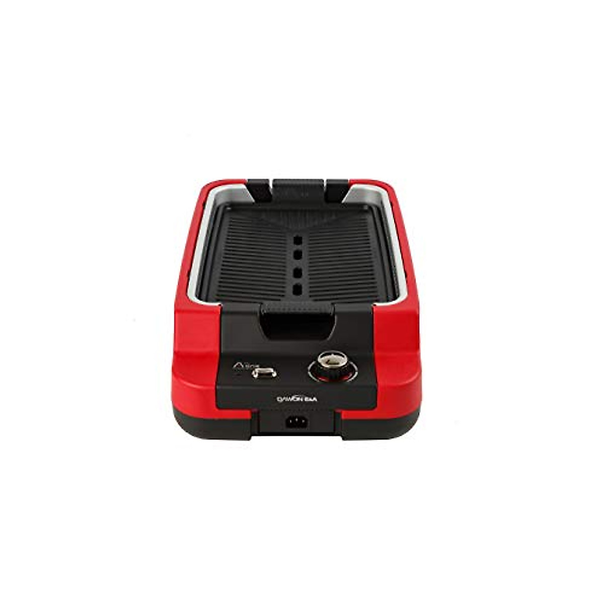 Aplusone Grill - Smokeless Electric Eco-Friendly Indoor Grill, Eliminate Smoke and Odor (Red)