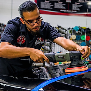 Torq Chemical Guys BUF502X - TORQ22D Random Orbital Polisher Kit (8 Items), 16 fl. oz., Black/Red