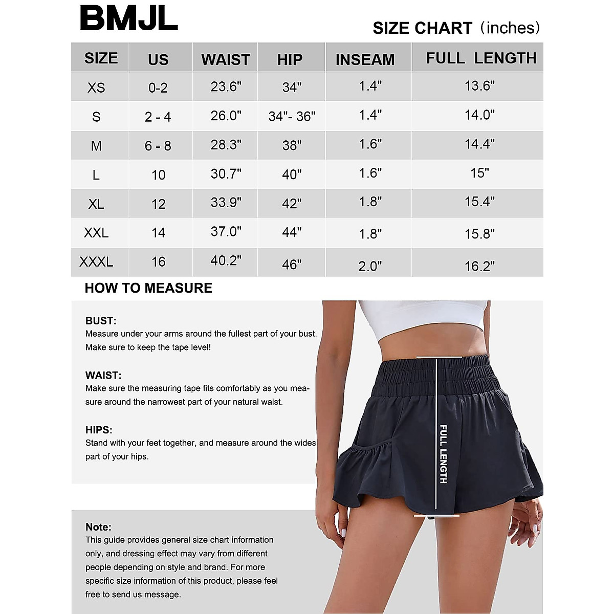 BMJL Womens High Waisted Shorts Athletic Running Shorts Workout Gym Quick Dry Flowy Shorts with Pockets(XS,Sky Blue)