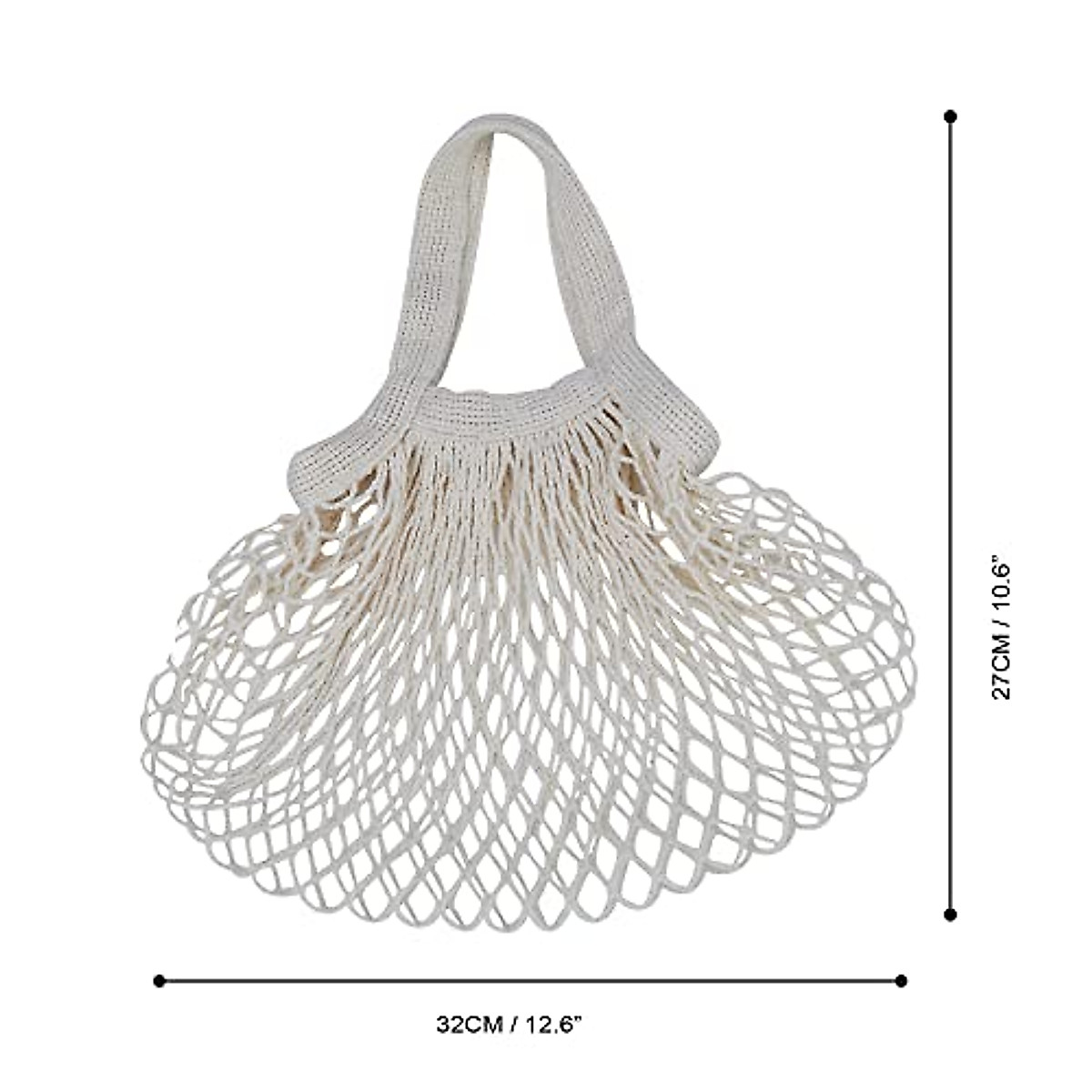 Teamson Kids Little Chef Frankfurt 21 Piece Wooden Pull-Apart Produce Food Set with Fruits and Vegetables Plus Mesh Grocery Shopping Bag, Multicolor , Green