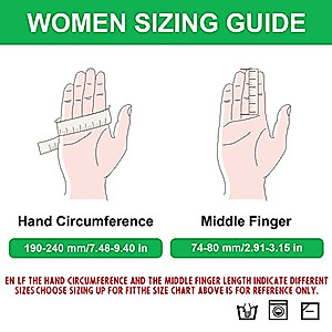 Garden Gloves Women,3 Pairs Breathable Anti-slip Floral Printed Gardening Work Gloves with PVC Dots for Planting and Work (Pink,Green,Purple)