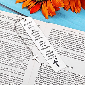 Confirmation Gifts for Teen Boys Girl Son Daughter Godson Goddaughter Godchild Confirmation Gifts Confirmed in Christ Baptism Gifts for Adult Women Men Christening Gifts