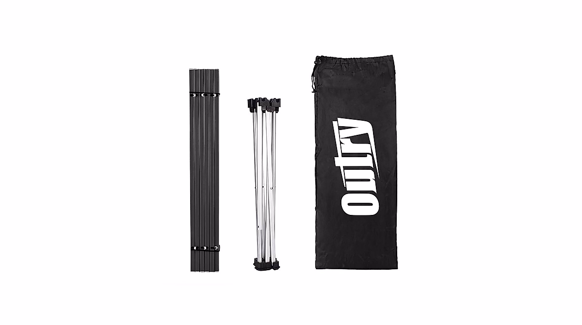 Outry Lightweight Aluminum Folding Table, Portable Camp Table, Outdoor ...