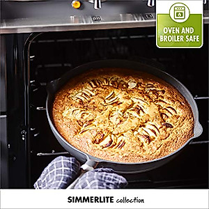 GreenPan SimmerLite 10'' Grill Pan, 11', Slate