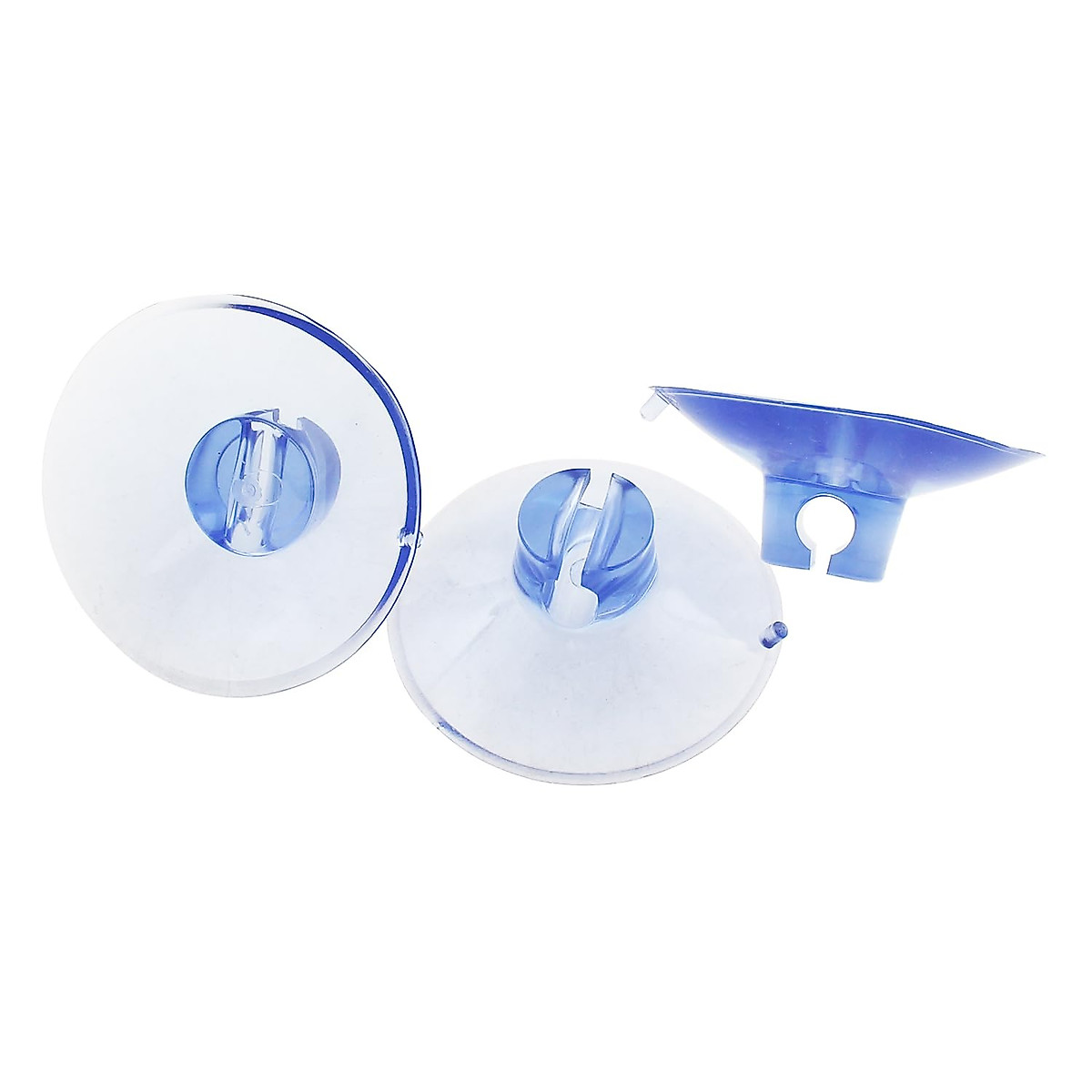 RLECS 20PCS 40mm Mini Opening Suction Cup Light String Clip Cord Suction Cup Clear PVC Suction Cup Hook Kitchen Bathroom Shower Basin Connector Suitable for Decorating Bathroom Kitchen Bedroom