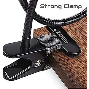 Agoz Cell Phone Holder Gooseneck Mount, Lazy Clamp Clip Flexible Phone Stand for Office Desk Bed iPhone 15 Pro MAX, iPhone 14, 13, 12, 11 XS XR, Samsung Galaxy S24 S23 S22 S21 Ultra Note 20 10 A54 A14