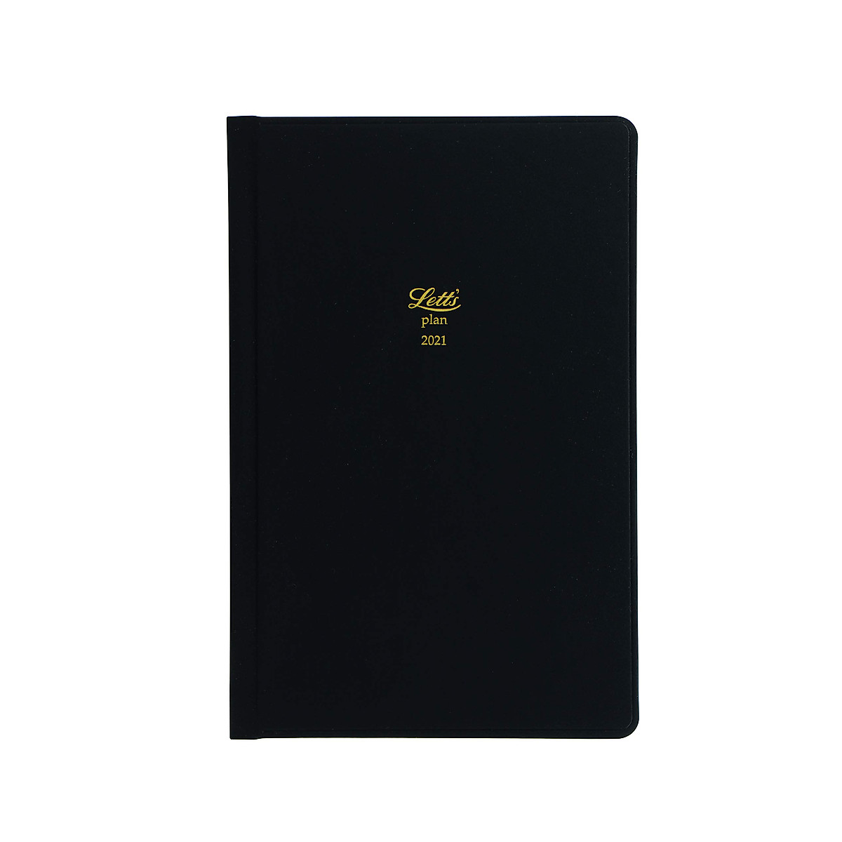 Letts Icon Book size week to view 2021 diary - black