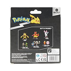 Pokémon Select Evolution 3 Pack - Features 2-Inch Pichu and Pikachu and 3-Inch Raichu Battle Figures