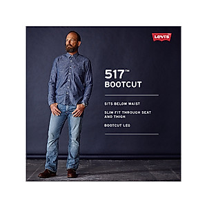 Levi's Men's 517 Bootcut Jeans Indigo Flex 33x29