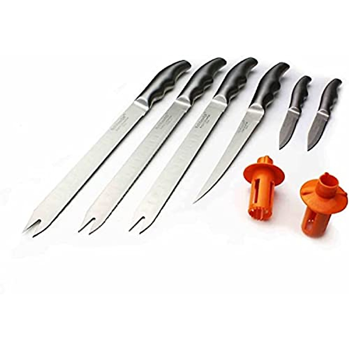 Forever Sharp Platinum Series 8 Pc Surgical Stainless Steel Knives